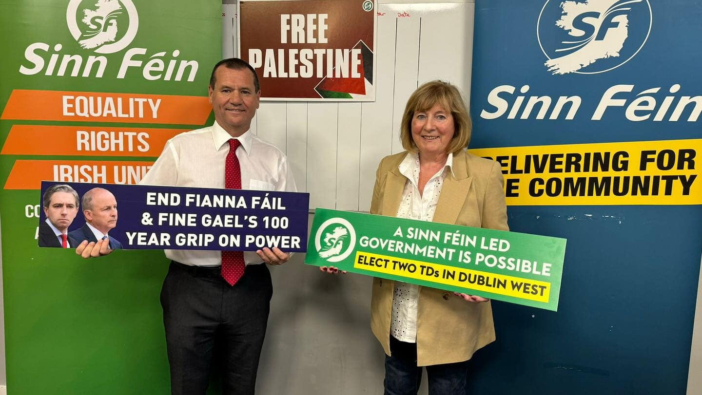 Vote 1 DONNELLY | Sinn Féin T.D. for Dublin West | Paul Donnelly